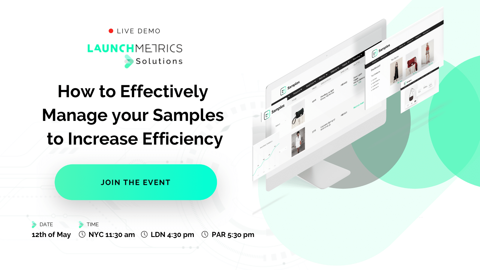 Launchmetrics Solutions: Sample Management Live Demo | Launchmetrics